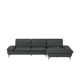 Wohnwert Ecksofa Amarena ¦ schwarz ¦ Maße (cm): B: 311 H: 81 T: 150