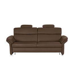 meinSofa Einzelsofa Leder Manon ¦ braun ¦ Maße (cm): B: 228 H: 94 T: