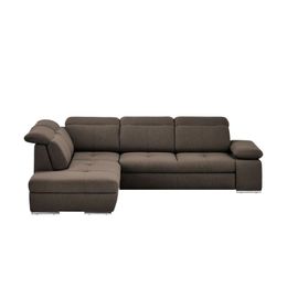 switch Ecksofa Avilla ¦ braun ¦ Maße (cm): B: 285 H: 86 T: 234