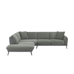 Medium Ecksofa Romance ¦ grau ¦ Maße (cm): B: 310 H: 86 T: 253