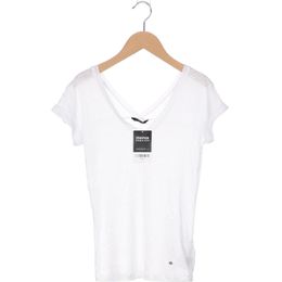 Massimo Dutti Damen T-Shirt, weiß, Gr. 34