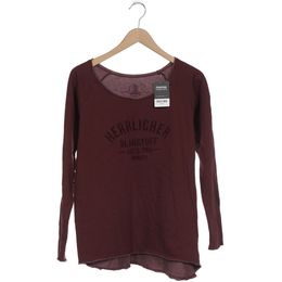 Herrlicher Damen Sweatshirt, bordeaux, Gr. 42