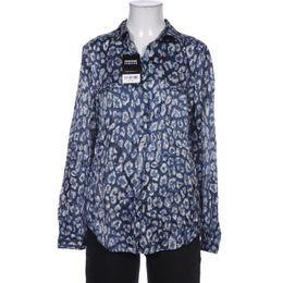 BOSS Orange Damen Bluse, blau, Gr. 36