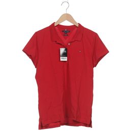 Tommy Hilfiger Damen Poloshirt, rot, Gr. 44