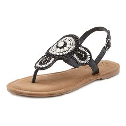 Lascana T-Bar Sandals female Black size 42