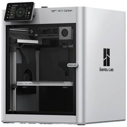 BambuLab X1 Carbon 3D Drucker inkl. Software, integrierte Kamera, beheizbares Druckbett, inkl. Filament