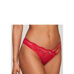 Lascana String 'Kira' rot Gr. 44/46 für Damen. Figurbetont. Nachhaltig.