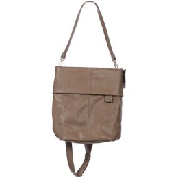 Zwei Damen Handtasche, braun, Gr.