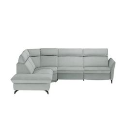 himolla Ecksofa 1926 ¦ grau ¦ Maße (cm): B: 245 H: 92 T: 278