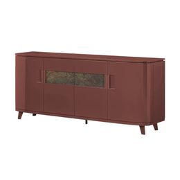 Jette Home Sideboard Pedra ¦ braun ¦ Maße (cm): B: 220 H: 82 T: 45