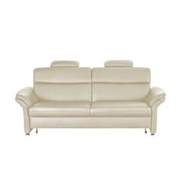 meinSofa Einzelsofa Leder Manon ¦ beige ¦ Maße (cm): B: 228 H: 94 T: