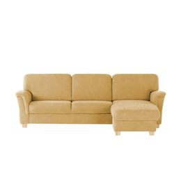 Smart Ecksofa Valencia ¦ gelb ¦ Maße (cm): B: 269 H: 90 T: 173