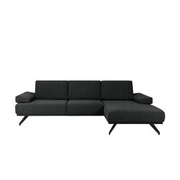 Soho Ecksofa Gemma ¦ schwarz ¦ Maße (cm): B: 282 H: 84 T: 166