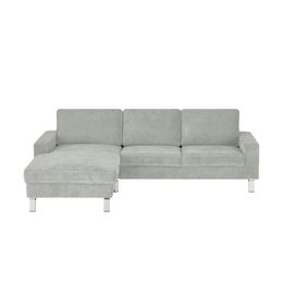 Höffner Ecksofa Coline ¦ grau ¦ Maße (cm): B: 258 H: 86 T: 184