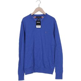 Tommy Hilfiger Herren Pullover, blau, Gr. 46