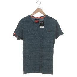 Superdry Herren T-Shirt, türkis, Gr. 48