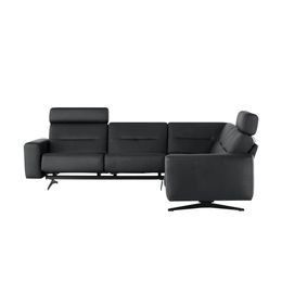 stressless Ecksofa Stella ¦ schwarz ¦ Maße (cm): B: 288 H: 78 T: 258