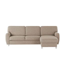 Smart Ecksofa Valencia ¦ braun ¦ Maße (cm): B: 261 H: 90 T: 173