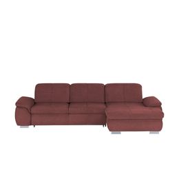 Höffner Ecksofa Perry ¦ rot ¦ Maße (cm): B: 315 H: 83 T: 195