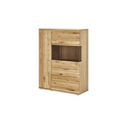 Woodford Highboard Astoria ¦ holzfarben ¦ Maße (cm): B: 90 H: 122 T: