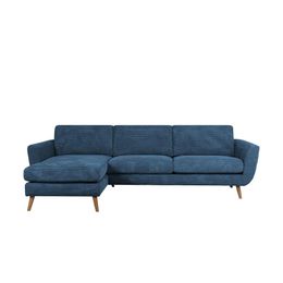 Soho Ecksofa Smilla ¦ blau ¦ Maße (cm): B: 274 H: 85 T: 156