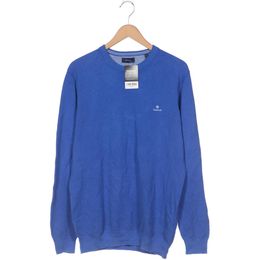 Gant Herren Pullover, blau, Gr. 54