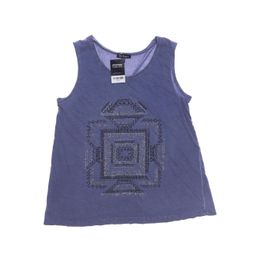 Ulla Popken Damen Top, blau, Gr. 42