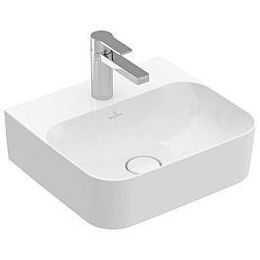 Villeroy & Boch Villeroy & Boch Finion Handwaschbecken 436443R1 43 x 39 cm, weiss, Ceramicplus, ohne Überlauf