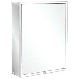 Villeroy & Boch Villeroy und Boch My View Now Spiegelschrank A4576L00 60 x 75 x 16,8 cm, Anschlag links, LED-Beleuchtung, 1 Tür, Ein-/Ausschalter