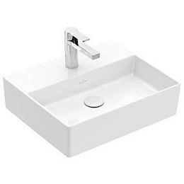 Villeroy & Boch Villeroy und Boch Villeroy & Boch Memento 2.0 Waschtisch 4A2251R1 50 x 42 cm, weiß alpin C-plus, mit Hahnloch, ohne Überlauf