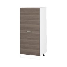 Hochschrank R-Line, Grau, 60 cm mit großer Tür VICCO