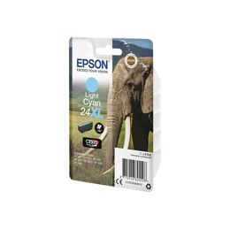 Original Epson 24XL (C13T24354012) Druckerpatrone Light Cyan