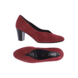 Gabor Damen Pumps, rot, Gr. 4.5