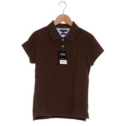 Tommy Hilfiger Damen Poloshirt, braun, Gr. 42