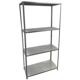 Work>it Steel shelf unit with 4 shelves 50 kg