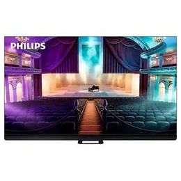 G (A bis G) Philips OLED-Fernseher Fernseher Gr. 77, schwarz