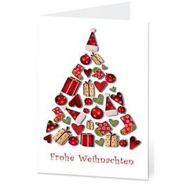 Luma Weihnachtskarte Geschenke DIN B6