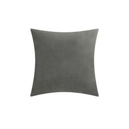 Höffner Dekokissen 40x40 cm Skagen ¦ grau ¦ Maße (cm): B: 40 H: 40