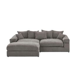 Smart Ecksofa Lionore ¦ braun ¦ Maße (cm): B: 266 H: 86 T: 203