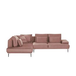 switch Ecksofa Livio ¦ rosa/pink ¦ Maße (cm): B: 293 H: 90 T: 225