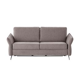 Höffner Schlafsofa mit Schlaffunktion Collin ¦ braun ¦ Maße (cm): B: 192 H: 9