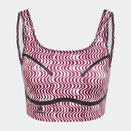 Adidas by Stella McCartney TruePurpose Printed Crop-Top