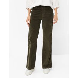 Brax Damen Hose Style MAINE, Khaki, Gr. 36