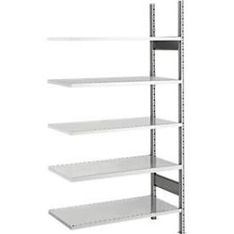 Schäfer Shop SSI Schäfer Archivregal, Anbaufeld, 5 Böden, B 750 x T 300 mm, verzinkt