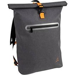 Rucksack Exacompta Exactive Young, für Laptops bis 15,6'', wasserdicht, B 330 x T 140 x H 480 mm, Polyurethan, grau