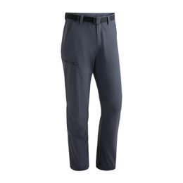 Funktionshose Maier Sports "Oberjoch" Gr. 102, Langgrößen, grau Herren Hosen Outdoorhose gefüttert, Wanderhose mit 4 RV-Taschen, Regular Fit