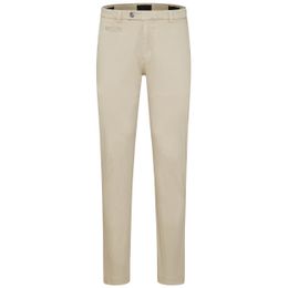 Chinohose Bugatti Gr. 3830, Länge 30, beige Herren Hosen mit Elasthananteil