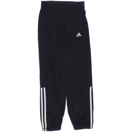 Adidas Herren Stoffhose, schwarz, Gr. 140