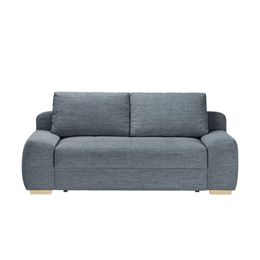 bobb Schlafsofa Eleny de Luxe II ¦ grau ¦ Maße (cm): B: 210 H: 96 T: