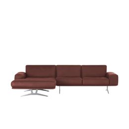 Koinor Ecksofa Hiero ¦ rot ¦ Maße (cm): B: 298 H: 80 T: 154